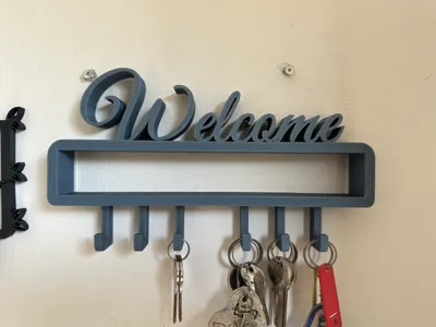 Welcome Sweet Hooks | Home Key Holder | + Storage by HovavRoee ...