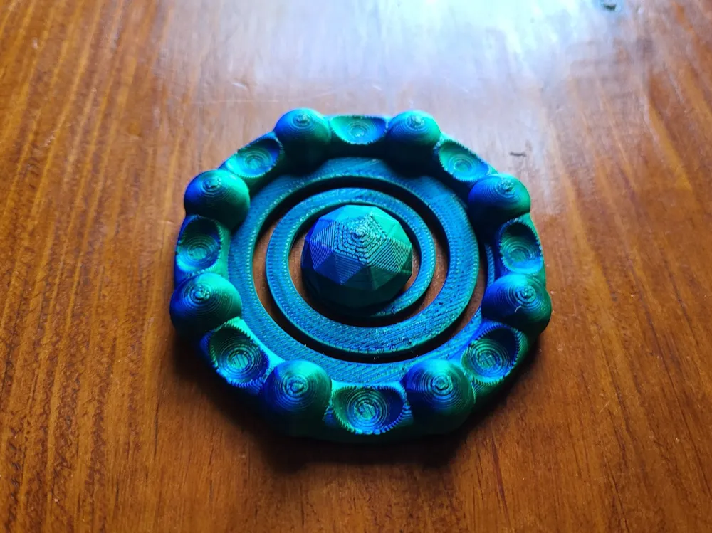 Spiral spring- Push-button- fidget-tool - Free 3D Print Model - MakerWorld