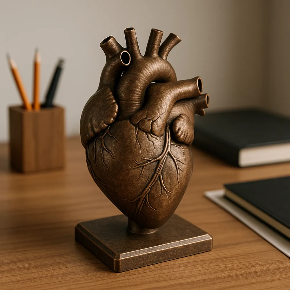 Anatomical Heart Desk - Free 3D Print Model - MakerWorld