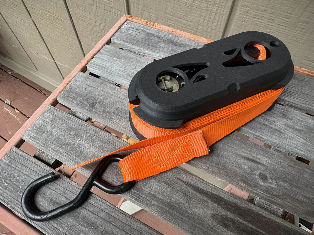 Ratchet Strap Organizer - Free 3D Print Model - MakerWorld