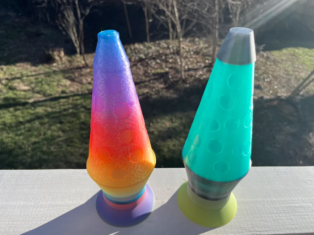 Lava Lamp Shade for LED Lamp Kit 001 by onegotowned - MakerWorld