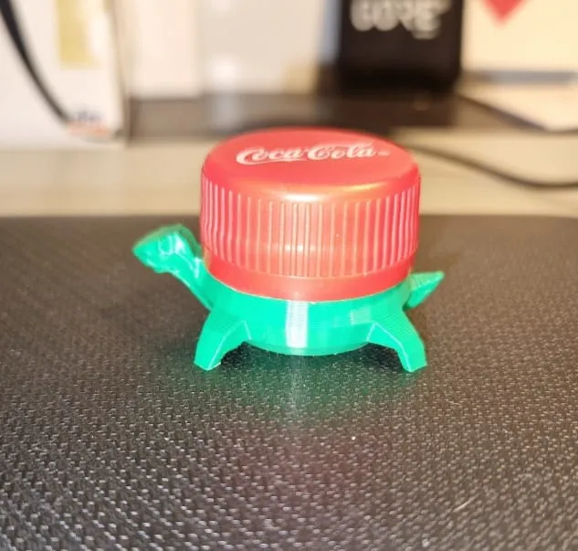 Bottlecap Turtle Remixed by Tobbse612 - MakerWorld