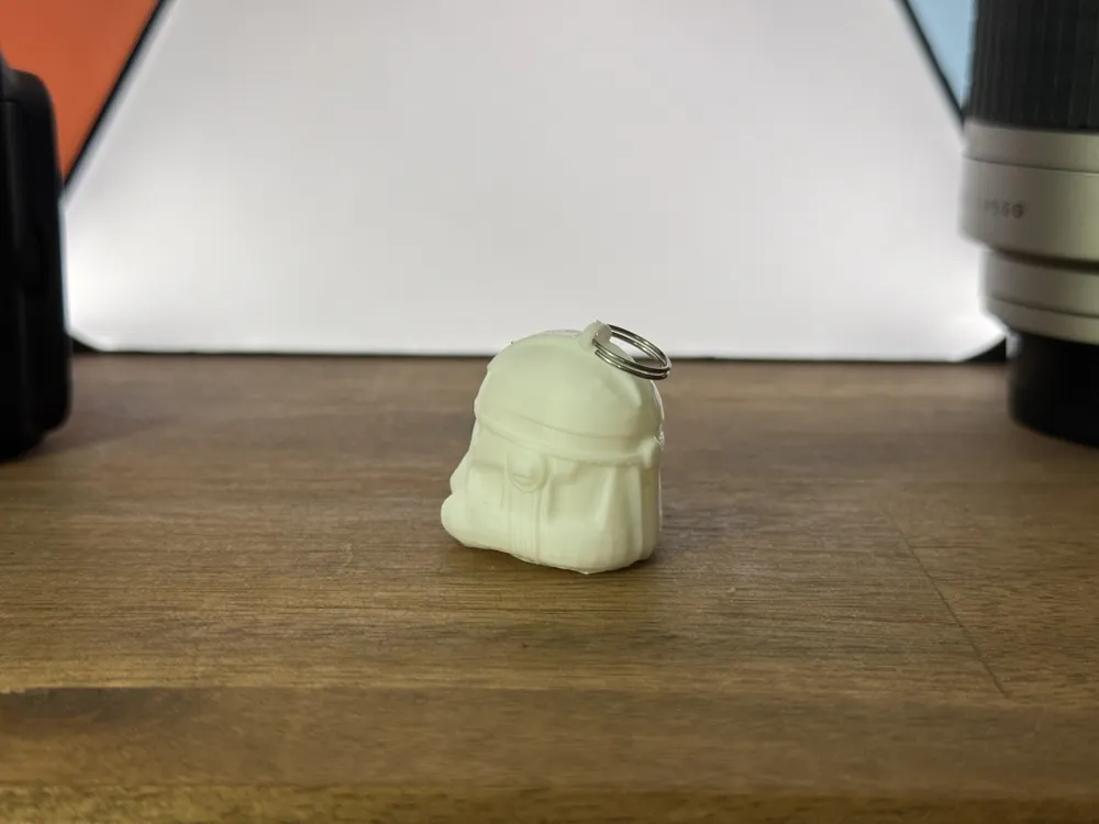 Clone Trooper Helmet Keychain - Free 3D Print Model - MakerWorld
