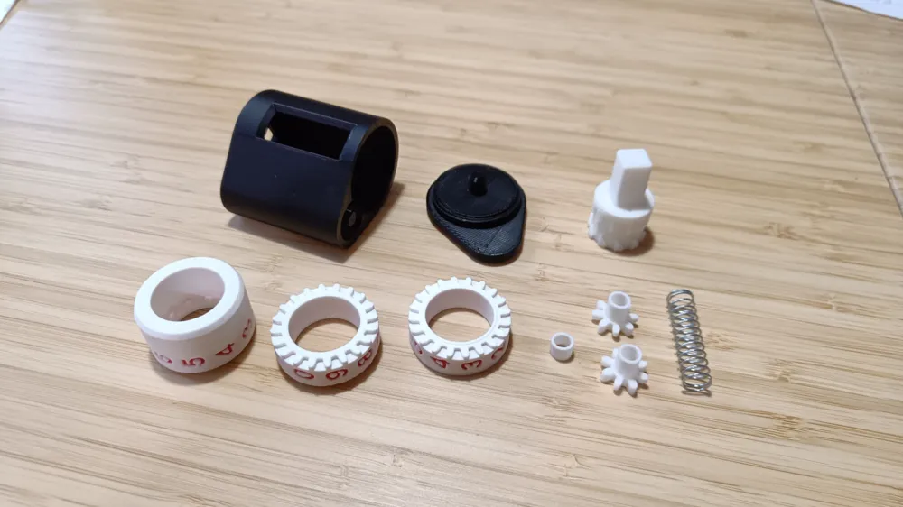 Mechanical number counter - Free 3D Print Model - MakerWorld