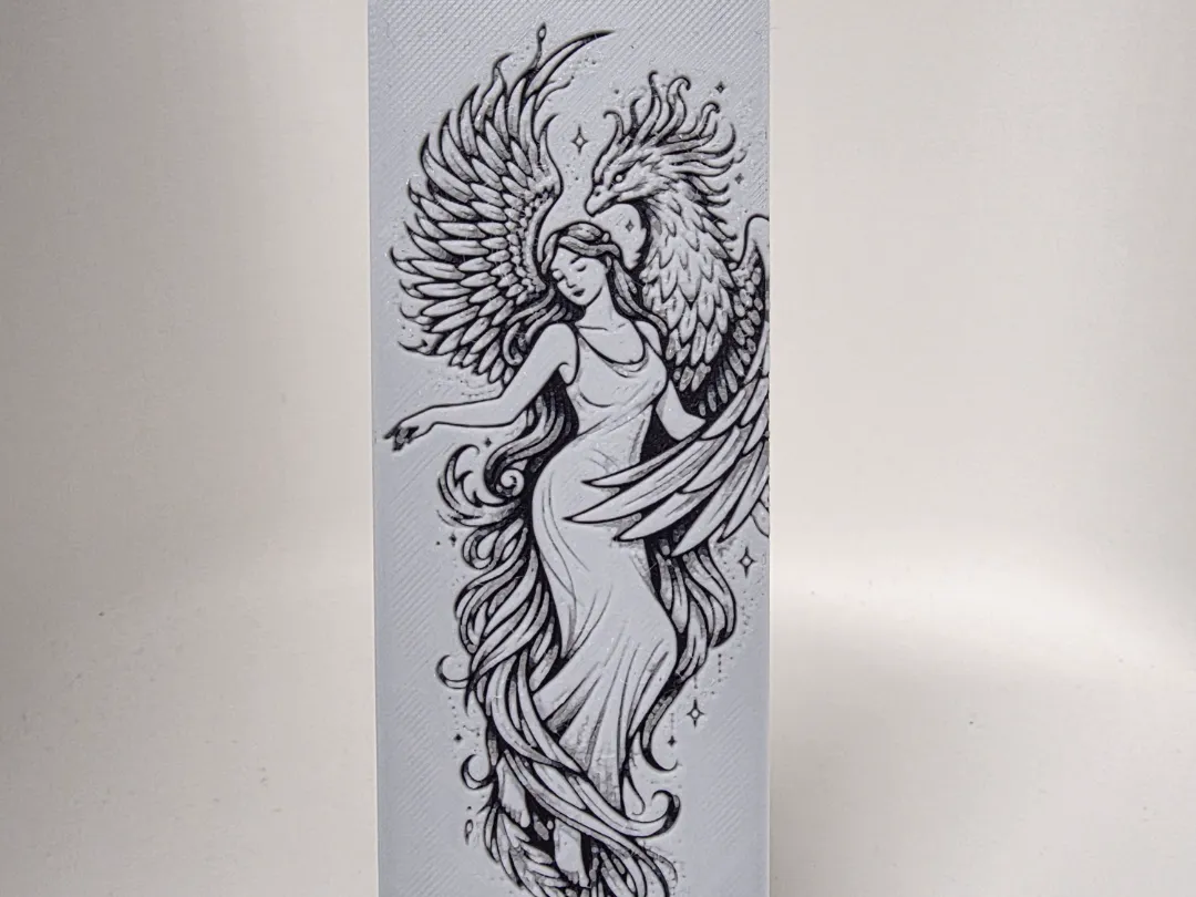 Phoenix Bookmark - Free 3D Print Model - MakerWorld