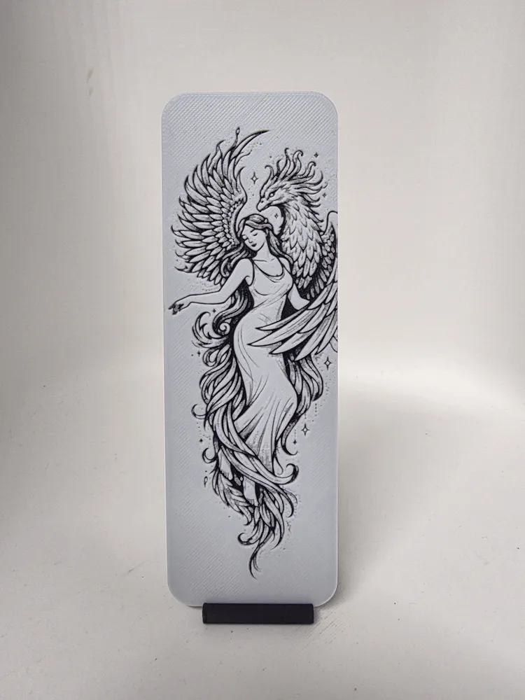 Phoenix Bookmark - Free 3D Print Model - MakerWorld