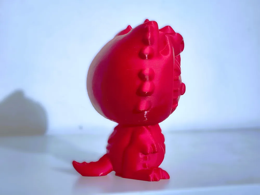 Hello Kitty Godzilla figure - Free 3D Print Model - MakerWorld