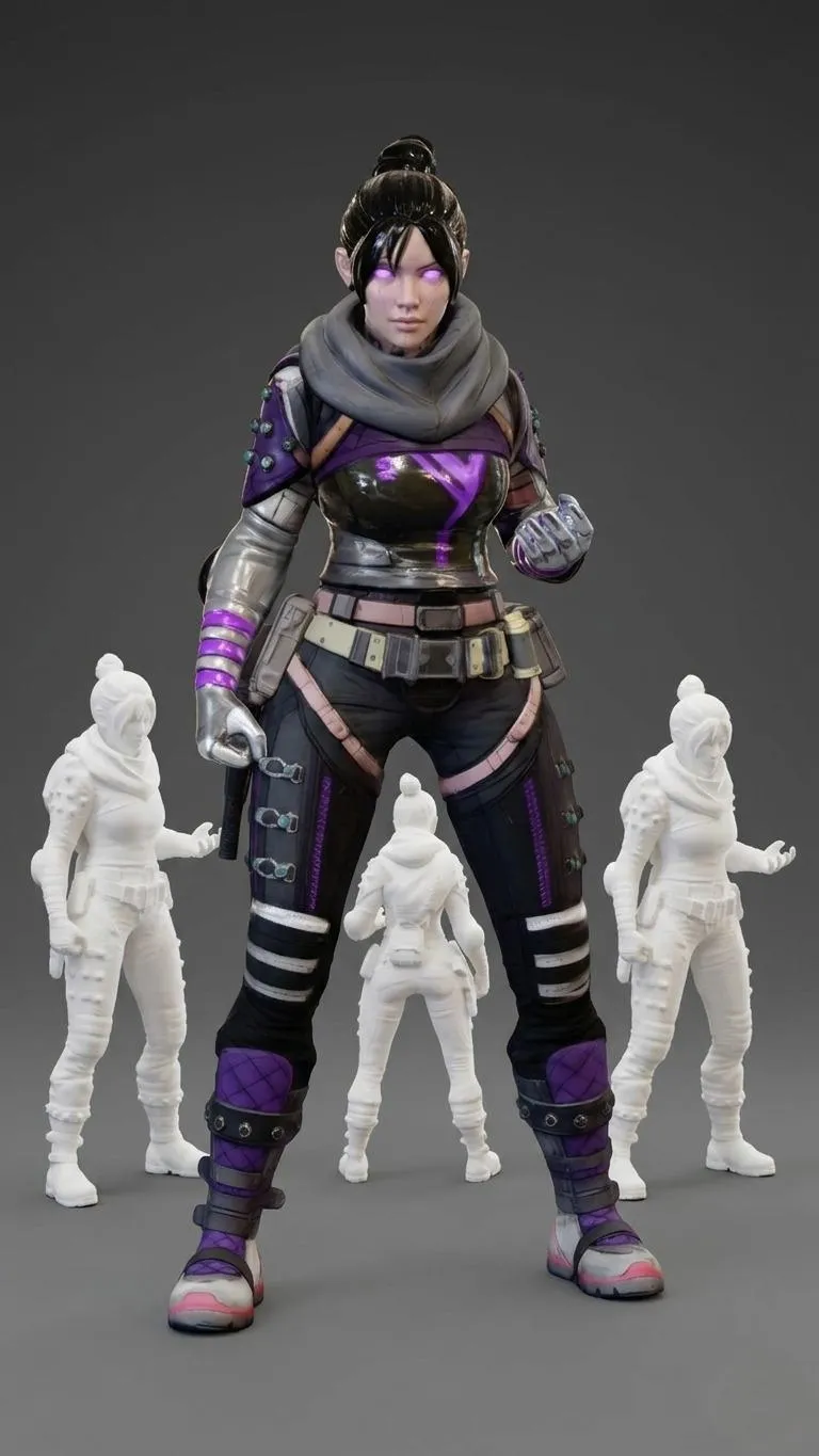 Apex Legends Wraith - Free 3D Print Model - MakerWorld