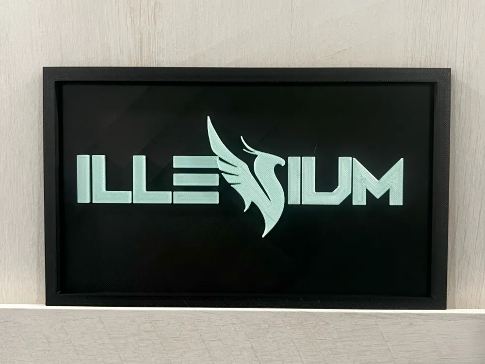 Illenium Sign by DrewDesigns - MakerWorld