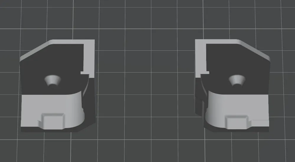 A1 Bed alignment helper, bed locator, snap on (V2) by KoBuCRAFTS ...