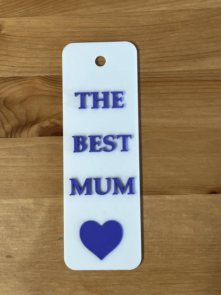 the best mum bookmark - Free 3D Print Model - MakerWorld