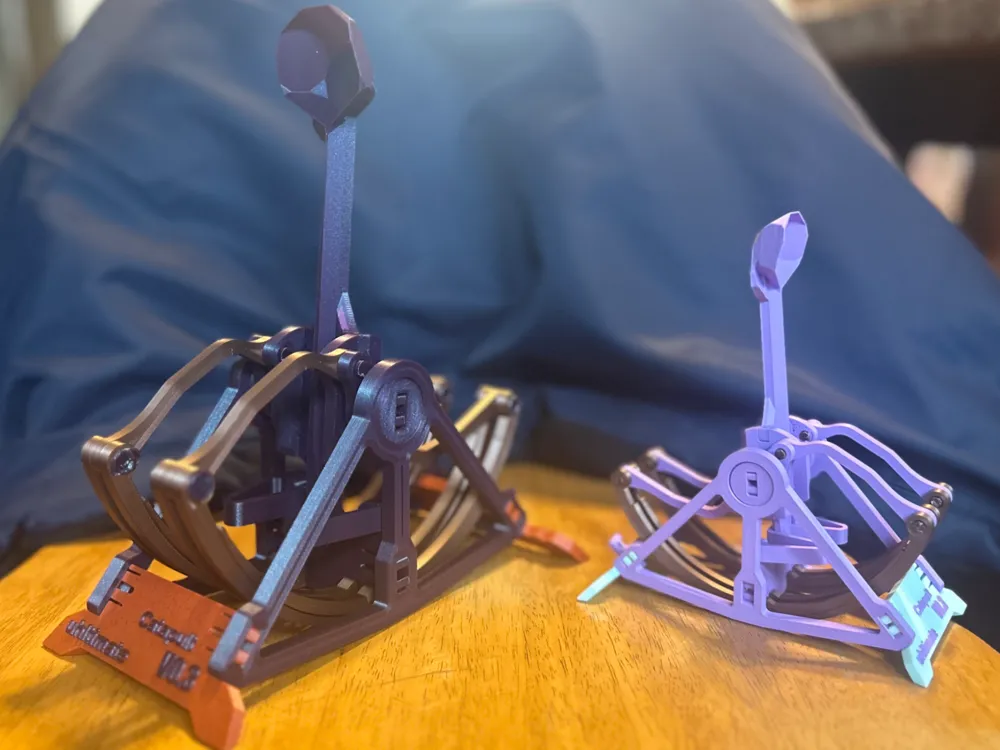 Catapulta con ballestas 150% tamaño máximo A1 Mini Remezclado por ICS ...