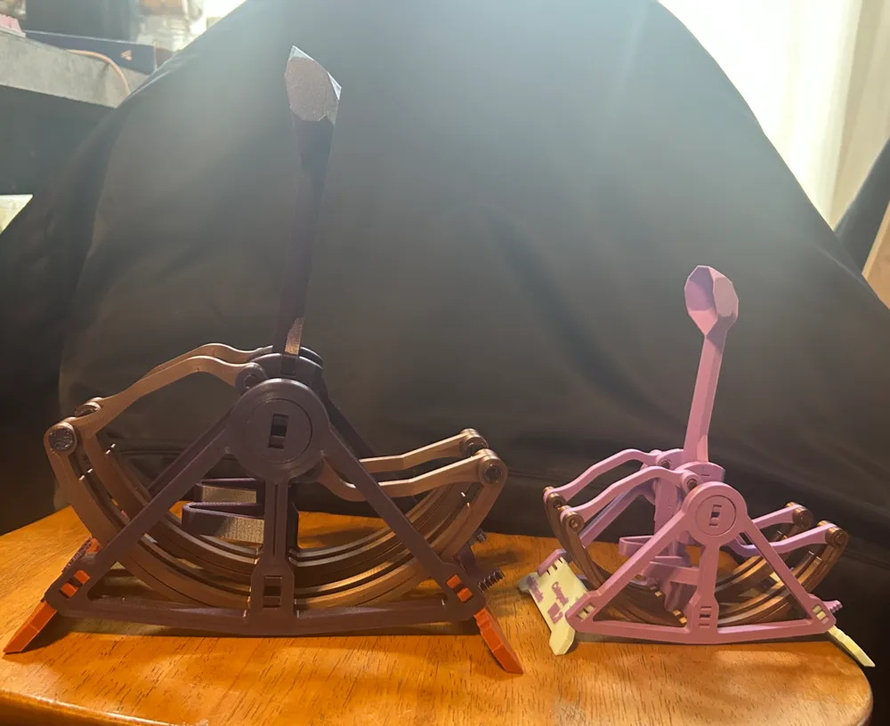 Catapult with leaf springs 150% A1 Mini max size Remixed by ICS ...