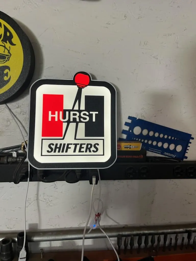 Hurst Shifters lightbox by smack2115 - MakerWorld