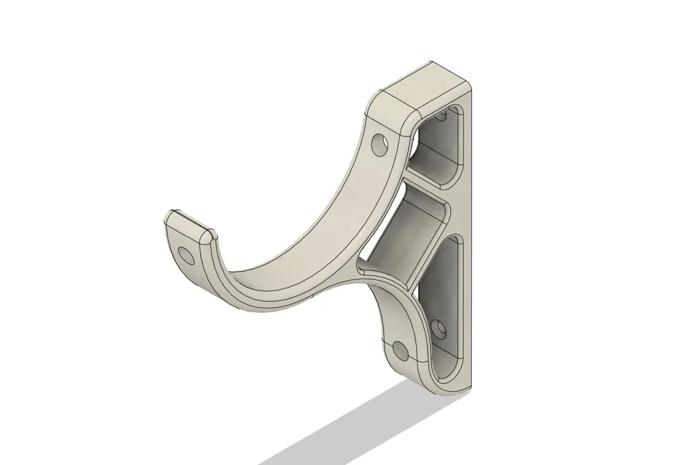 4" Dust Collector Pipe Bracket by Elliwood MakerWorld: Download Free 3D ...