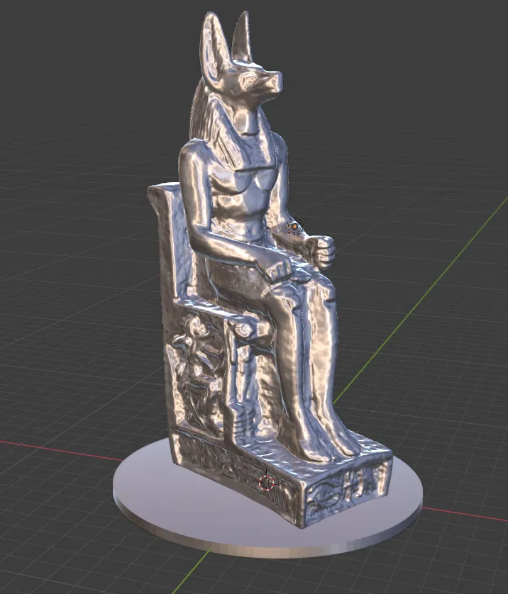 Statue of Anubis, Ancient Egyptian God of the Dead by Bobelism ...