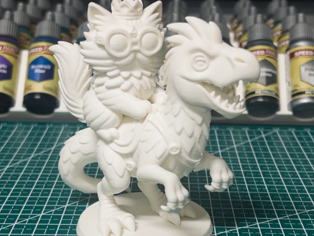 Princess Donut Riding Mongo - Dungeon Crawler Carl by Loligo MakerWorld ...