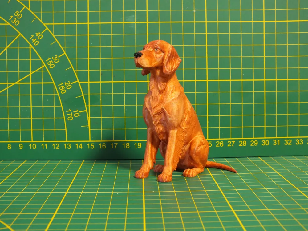 Irish Setter Red Setter Sotar Rua Sitting by 3Dr Lighthouse Design ...
