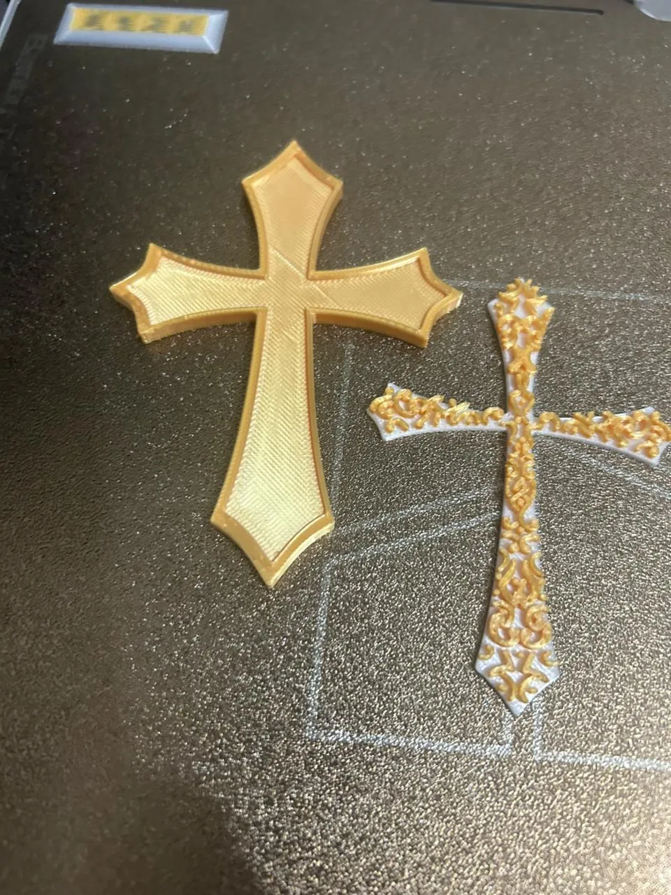GOLDEN CROSS - Free 3D Print Model - MakerWorld