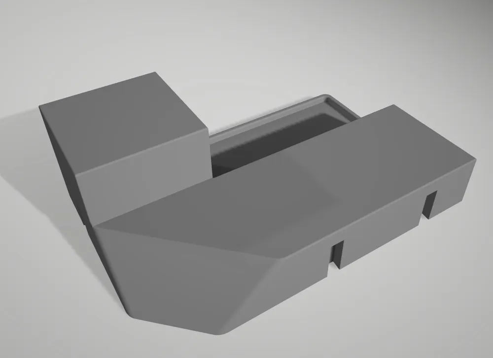 Fingerboard Skatepark Modular - Obstacle w/ grass - Free 3D Print Model ...
