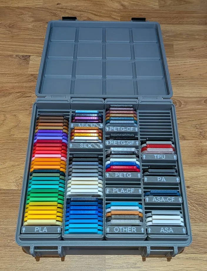 Swatch Samples - Gridfinity storage bins - Free 3D Print Model - MakerWorld