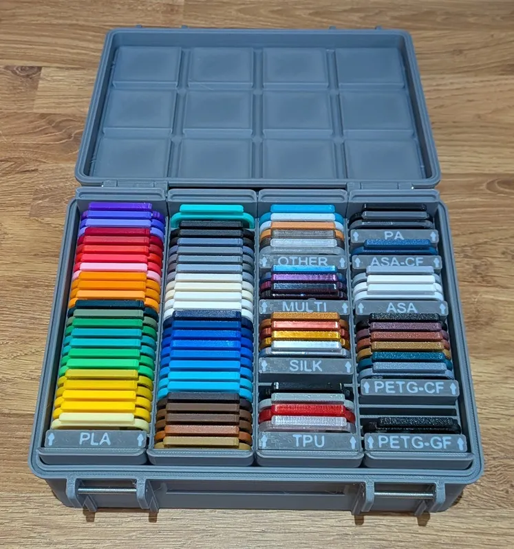 Swatch Samples - Gridfinity storage bins - Free 3D Print Model - MakerWorld