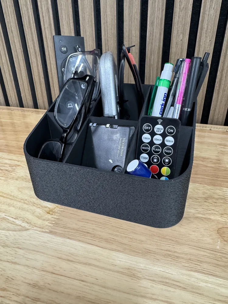 The Only Desktop Organizer Needed - Free 3D Print Model - MakerWorld
