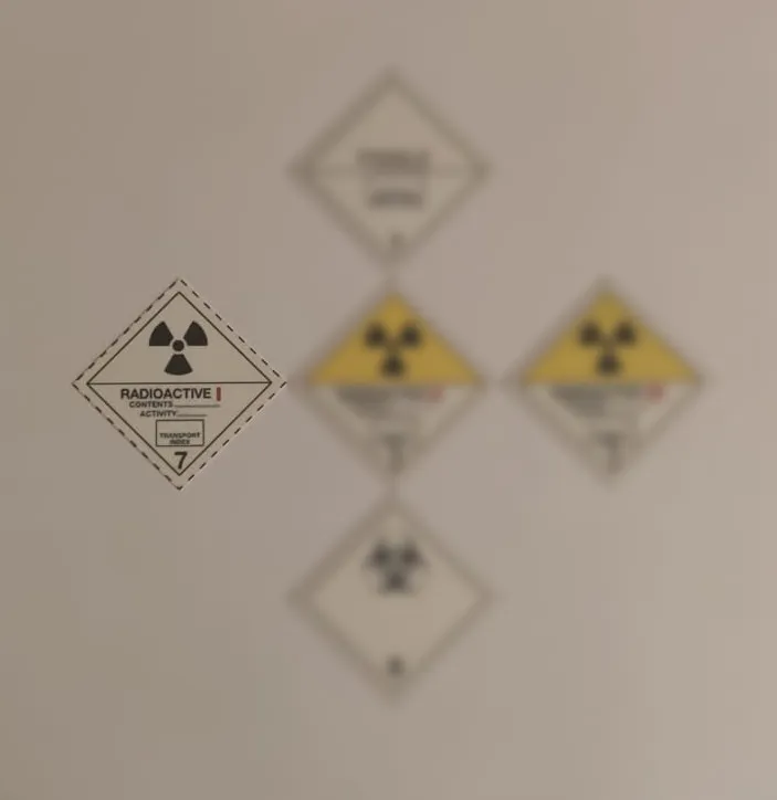 Radioactive material 7 - I (Hazard pictograms) by RiTiSoNo - MakerWorld