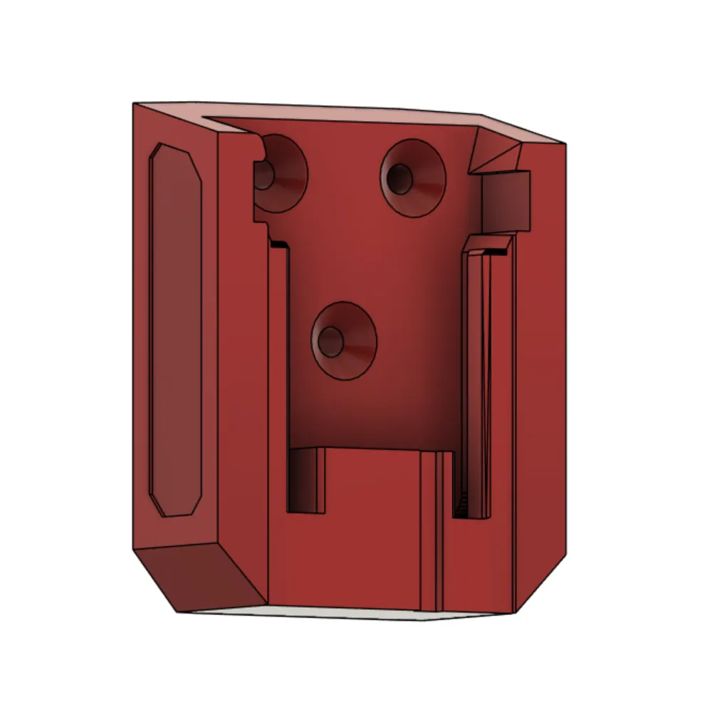 Milwaukee M18 Battery Holder STL | Wall Mount by PTRK3D MakerWorld ...