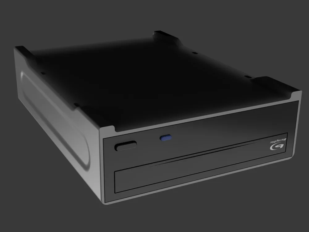 External Optical Drive Case (Stackable) | 5,25" - Free 3D Print Model ...