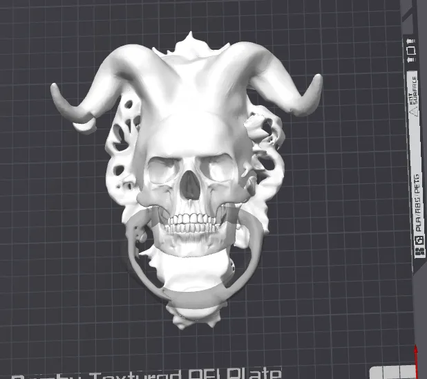 Skull vintage door knocker by Krustenkäse - MakerWorld