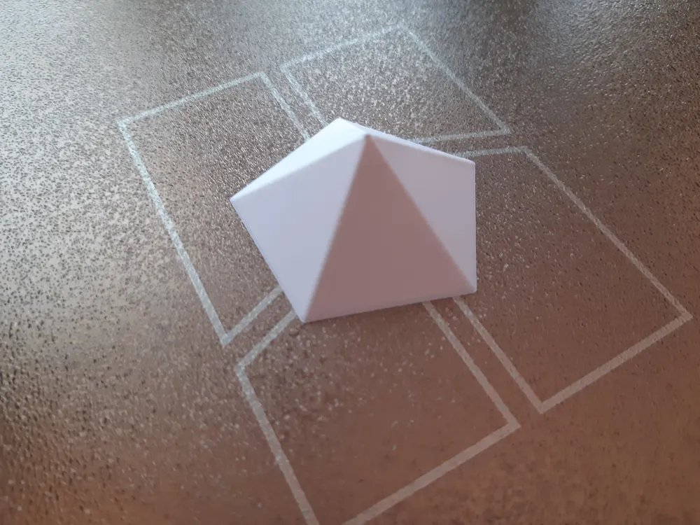 PENTAGONAL PYRAMID | Basic shape - Free 3D Print Model - MakerWorld