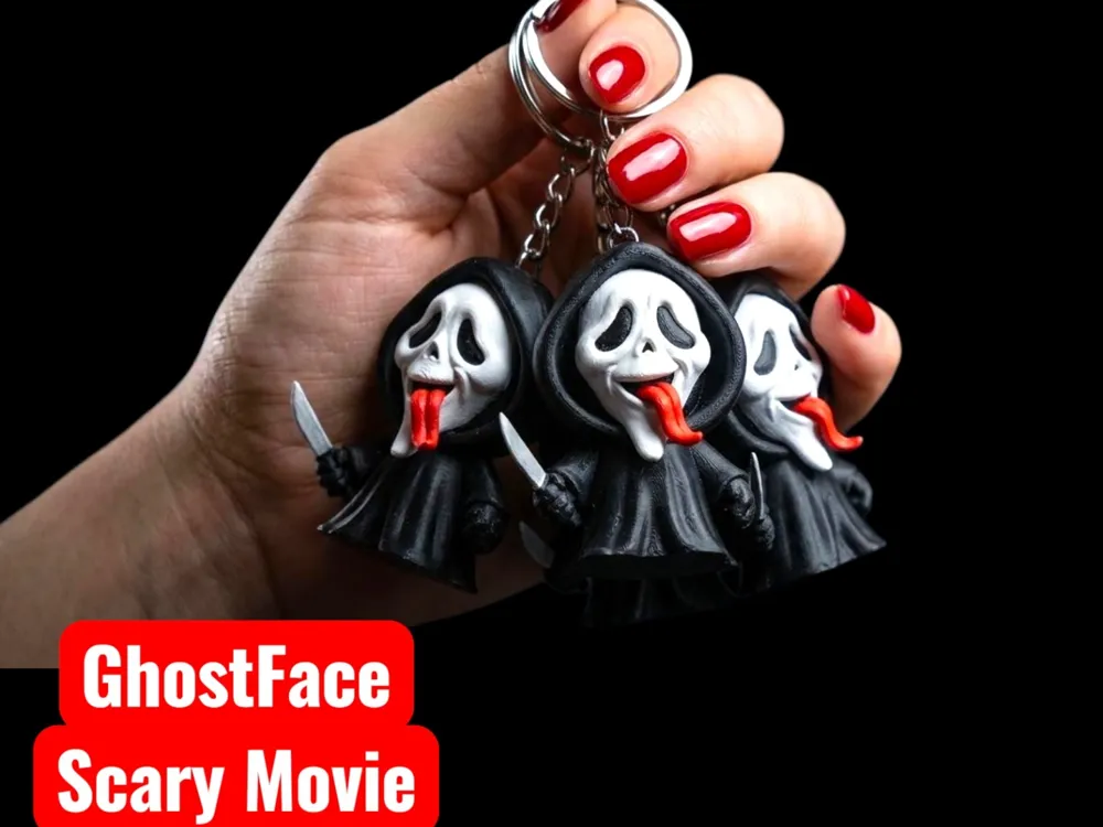 Ghost Face Scary Movie - Free 3D Print Model - MakerWorld
