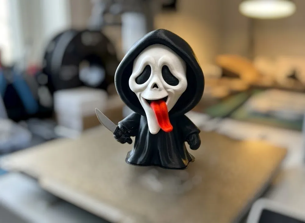 Ghost Face Scary Movie - Free 3D Print Model - MakerWorld