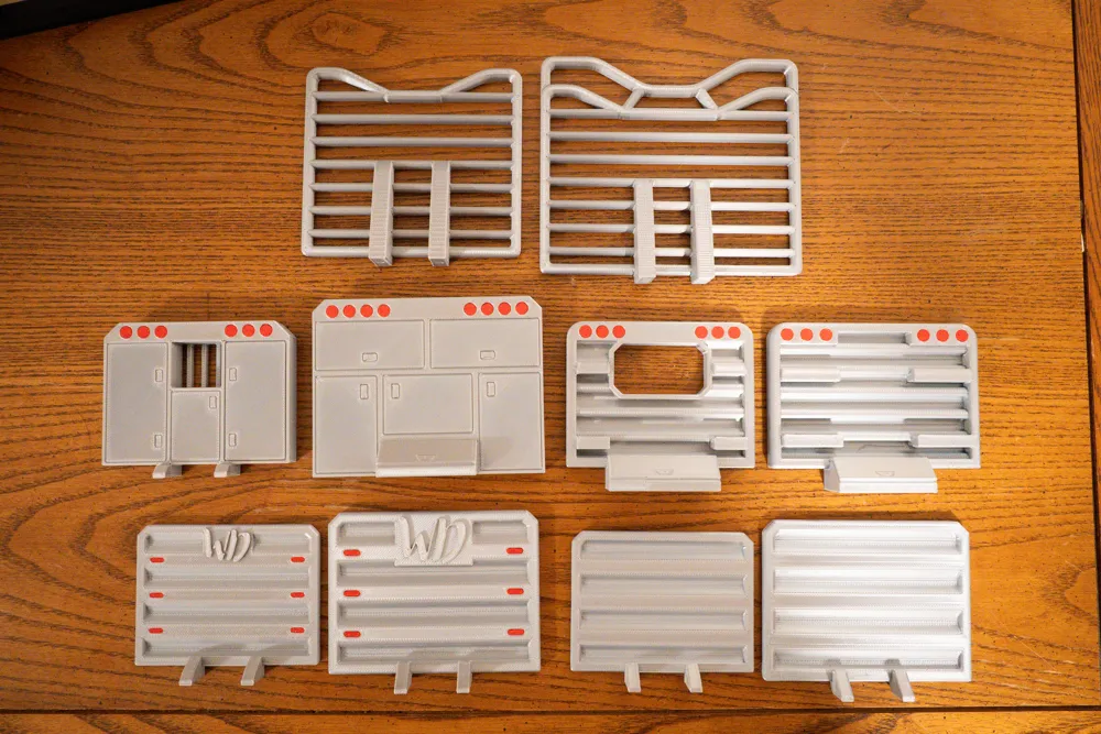 Professor Boots RC Semi Headache Rack for DayCab by WEBBDESIGNS ...