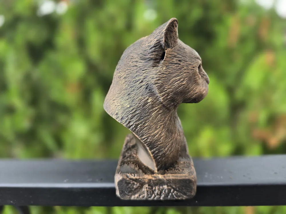 BENGAL CAT BUST by Messy_Panda MakerWorld: Download Free 3D Models