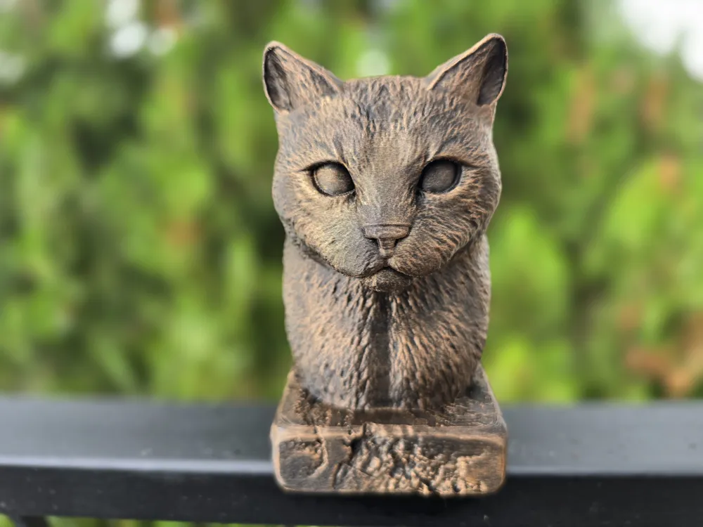 BENGAL CAT BUST by Messy_Panda MakerWorld: Download Free 3D Models