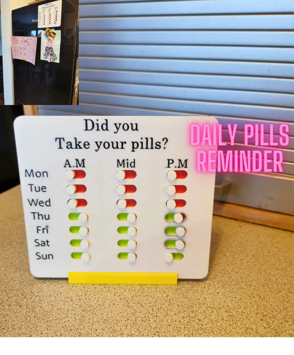 Medications reminder, a lot of versions by Bunk.Wire - MakerWorld