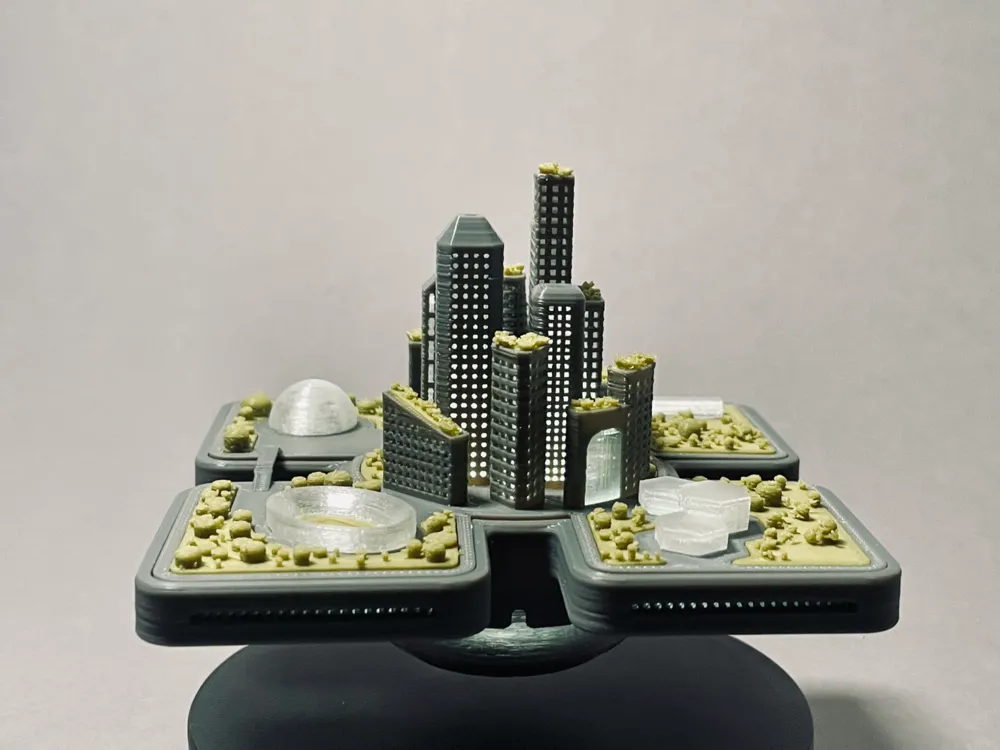 Aerolithia - The Flying City by fsp MakerWorld: Download Free 3D Models