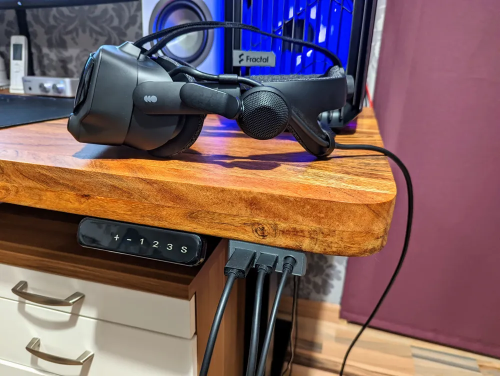 Valve Index VR Desk Dock by LayerCake - MakerWorld