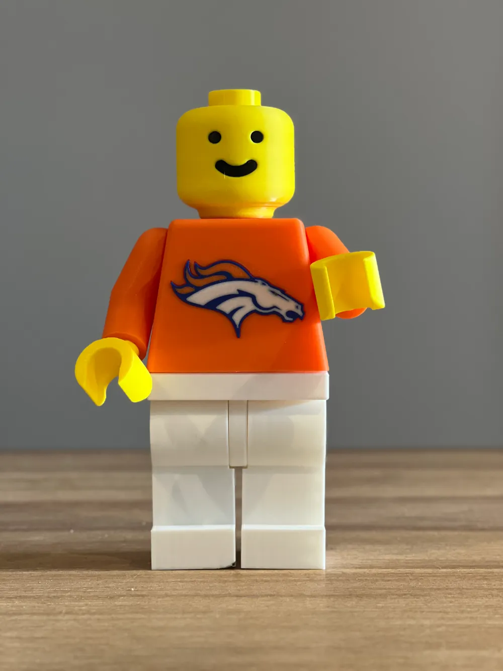 NFL Brick Man - Denver Broncos (500%) by Jandaa - MakerWorld