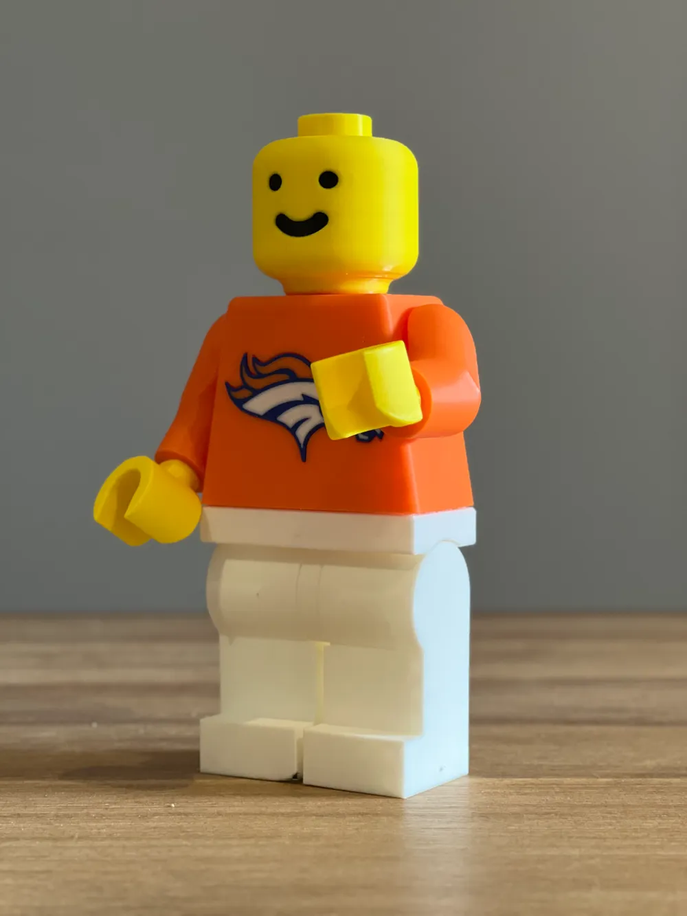 NFL Brick Man - Denver Broncos (500%) by Jandaa - MakerWorld