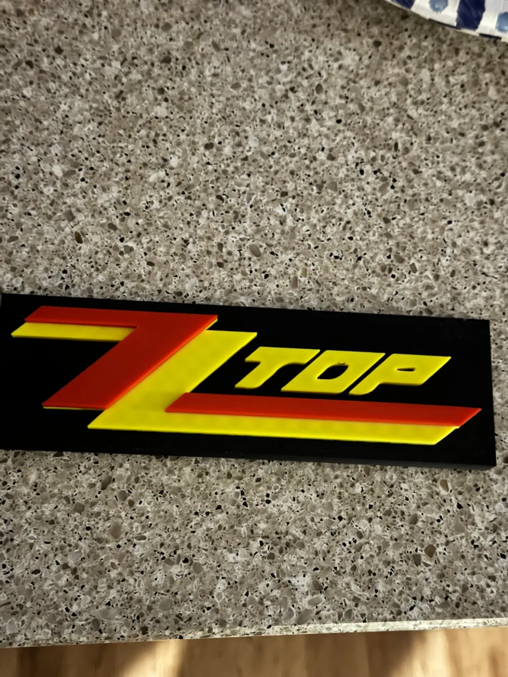 ZZ Top Band Sign Remixed by davglass - MakerWorld