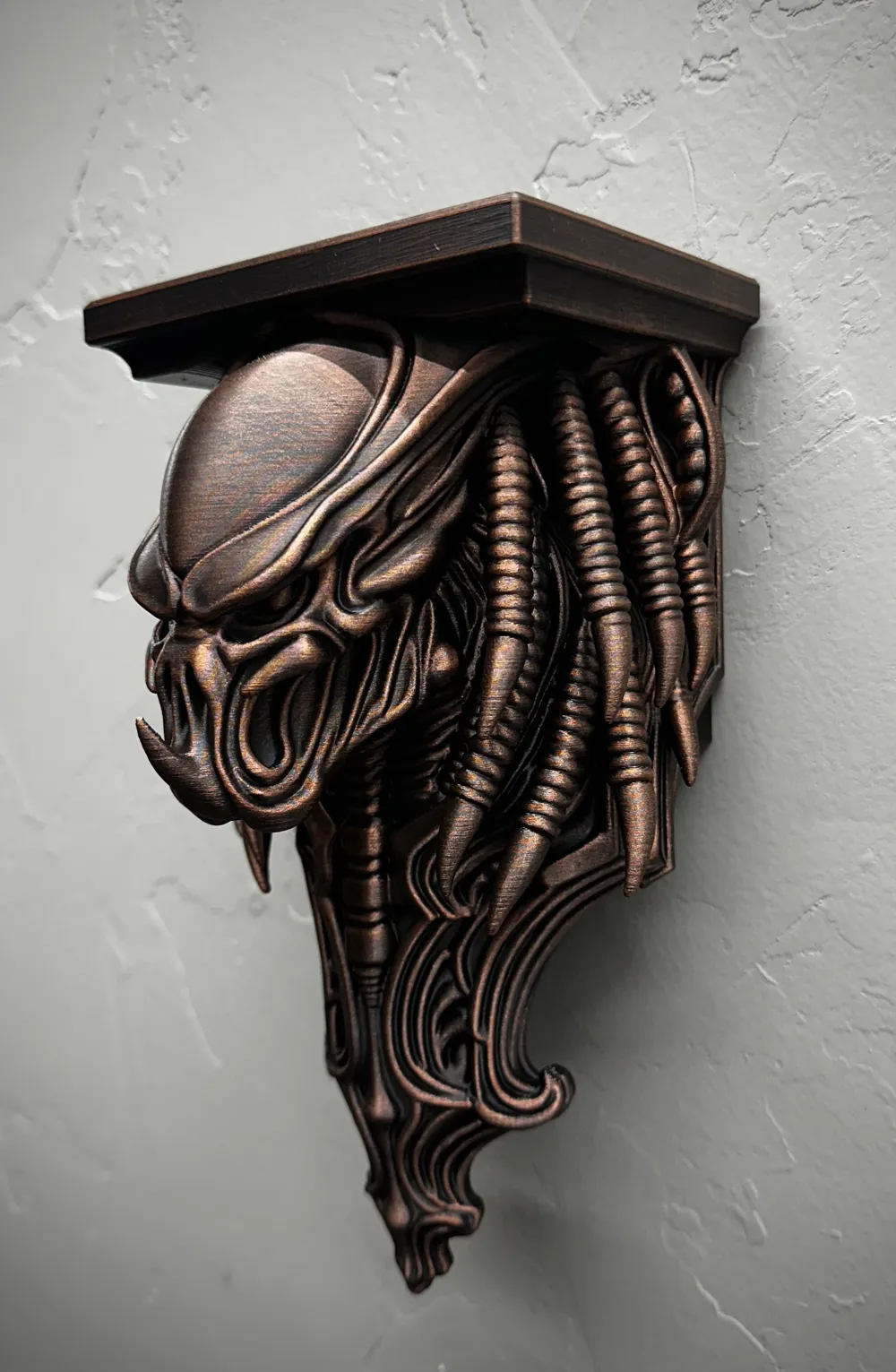 Predator Corbel Shelf - Easy printing! - Free 3D Print Model - MakerWorld