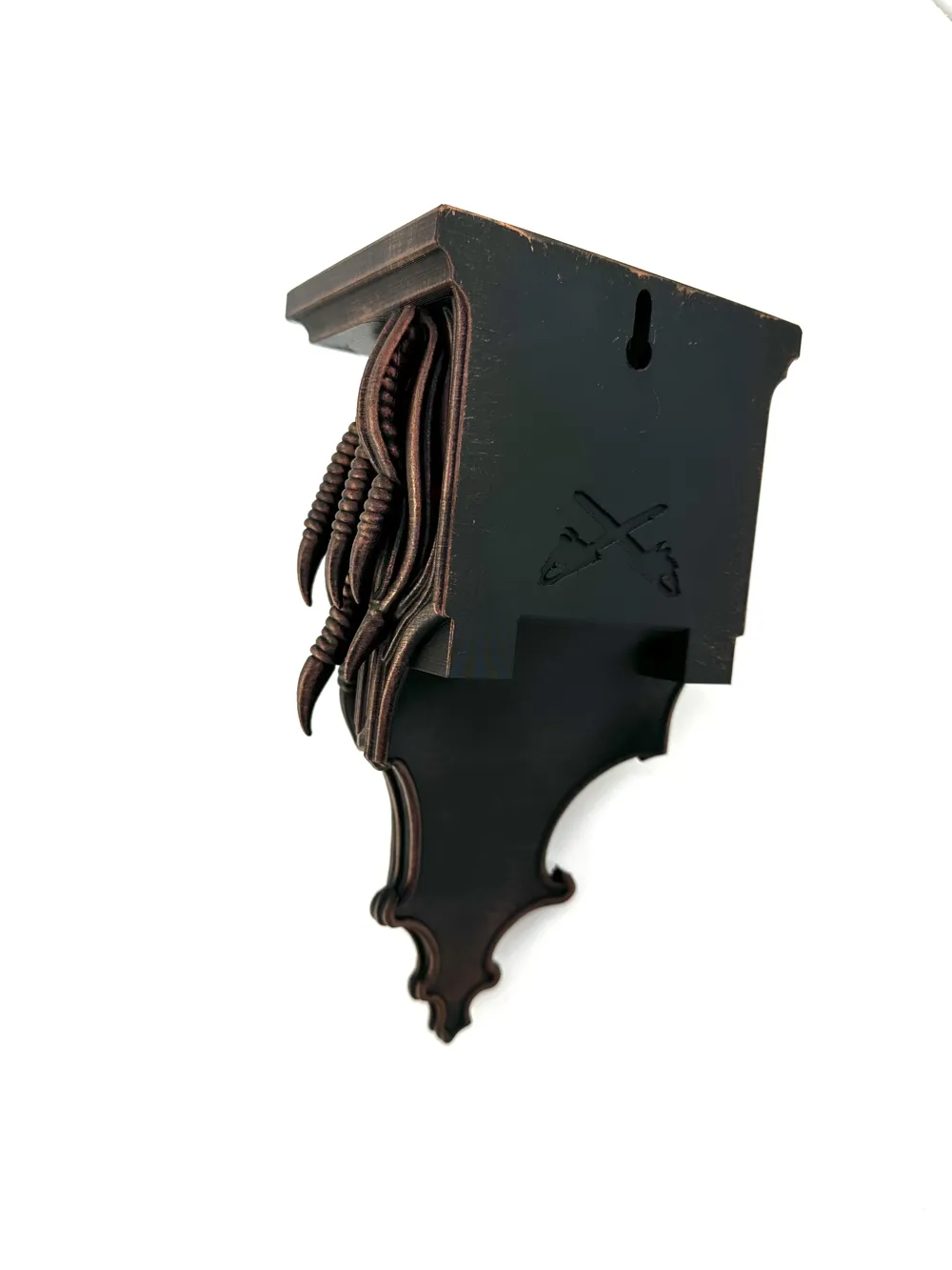 Predator Corbel Shelf - Easy printing! - Free 3D Print Model - MakerWorld