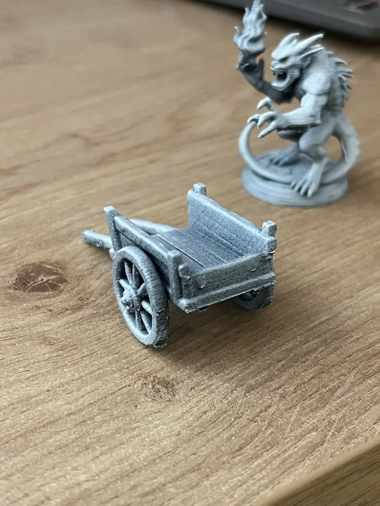 miniature charette dnd by lagalerylab MakerWorld: Download Free 3D Models