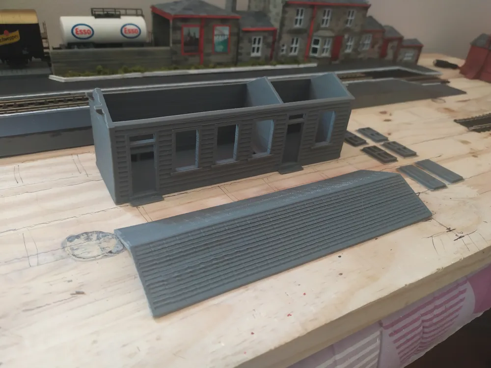 Hogsmeade - Goathland railway station OO gauge - Free 3D Print Model ...