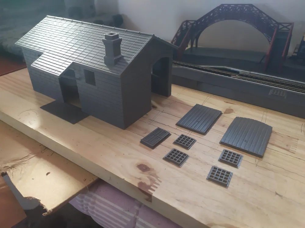 Hogsmeade - Goathland railway station OO gauge - Free 3D Print Model ...