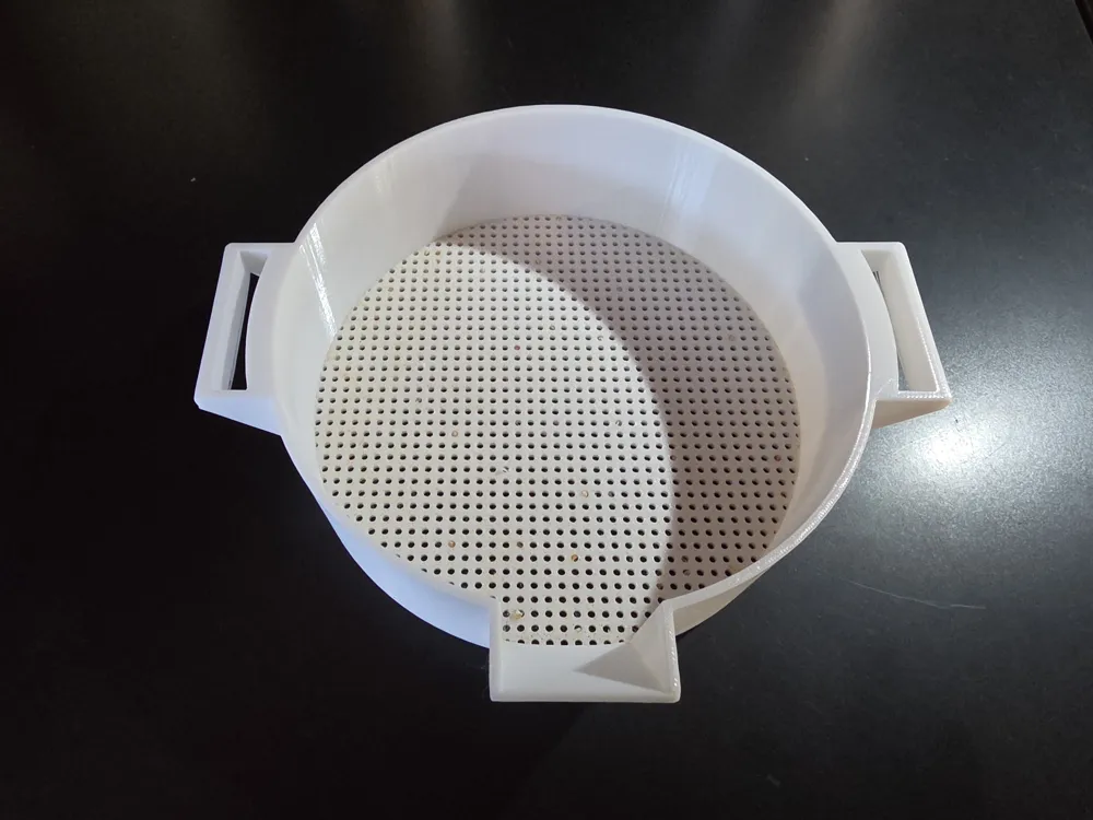 Strainer/Sifter Bowl (3 Hole Sizes) - Free 3D Print Model - MakerWorld