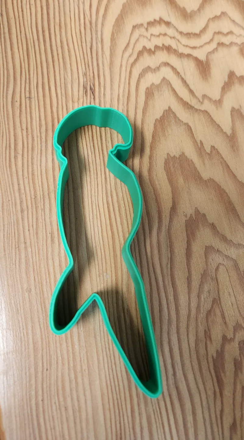 Parrot Cookie Cutter by Carter - MakerWorld